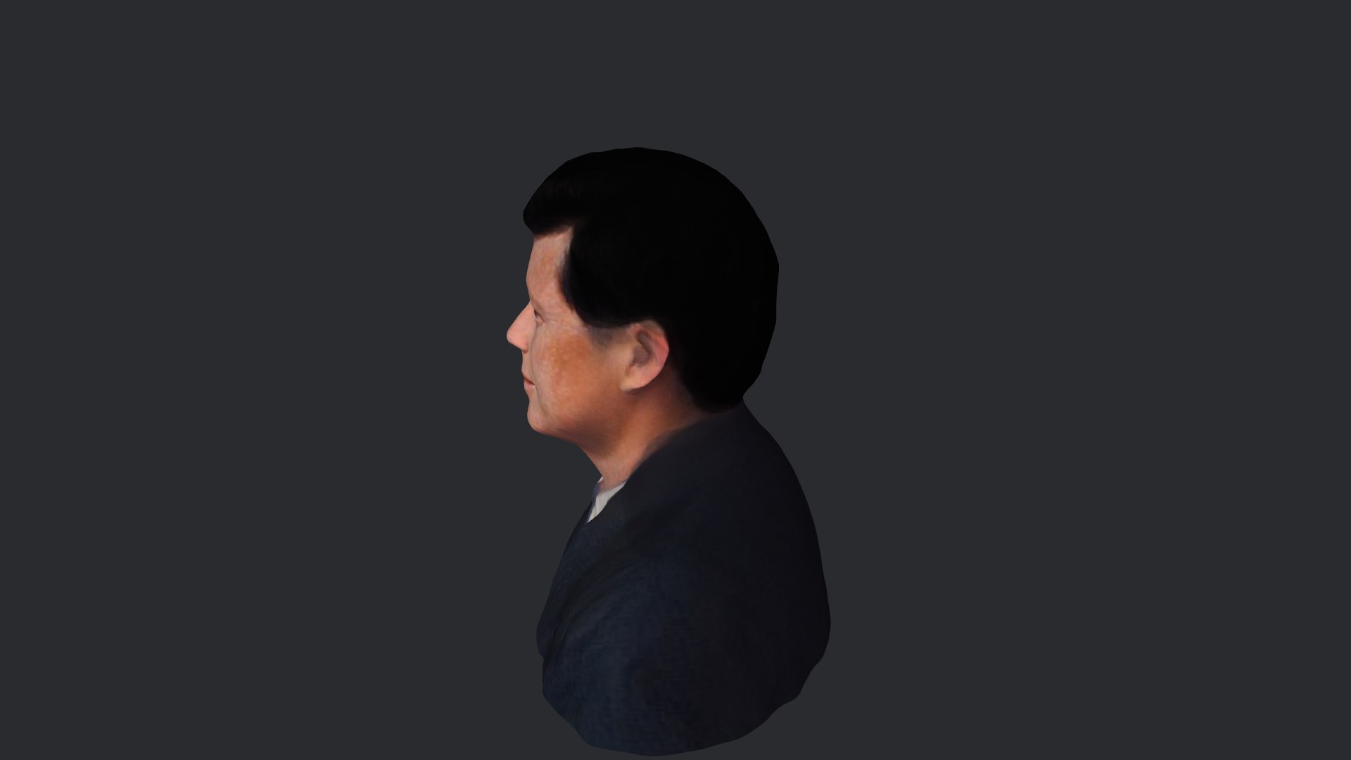 John F Kennedy- Realistic Bust Head Ready 3d Model 3D Model ...