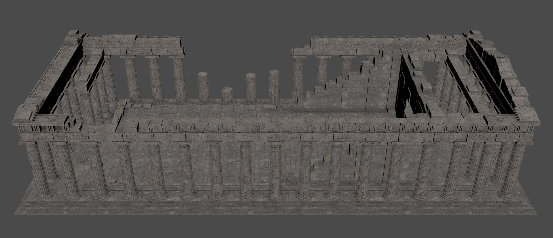 3D Parthenon Model - TurboSquid 2426286