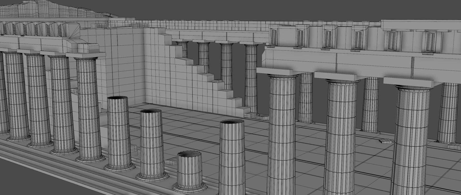 3D Parthenon Model - TurboSquid 2426286