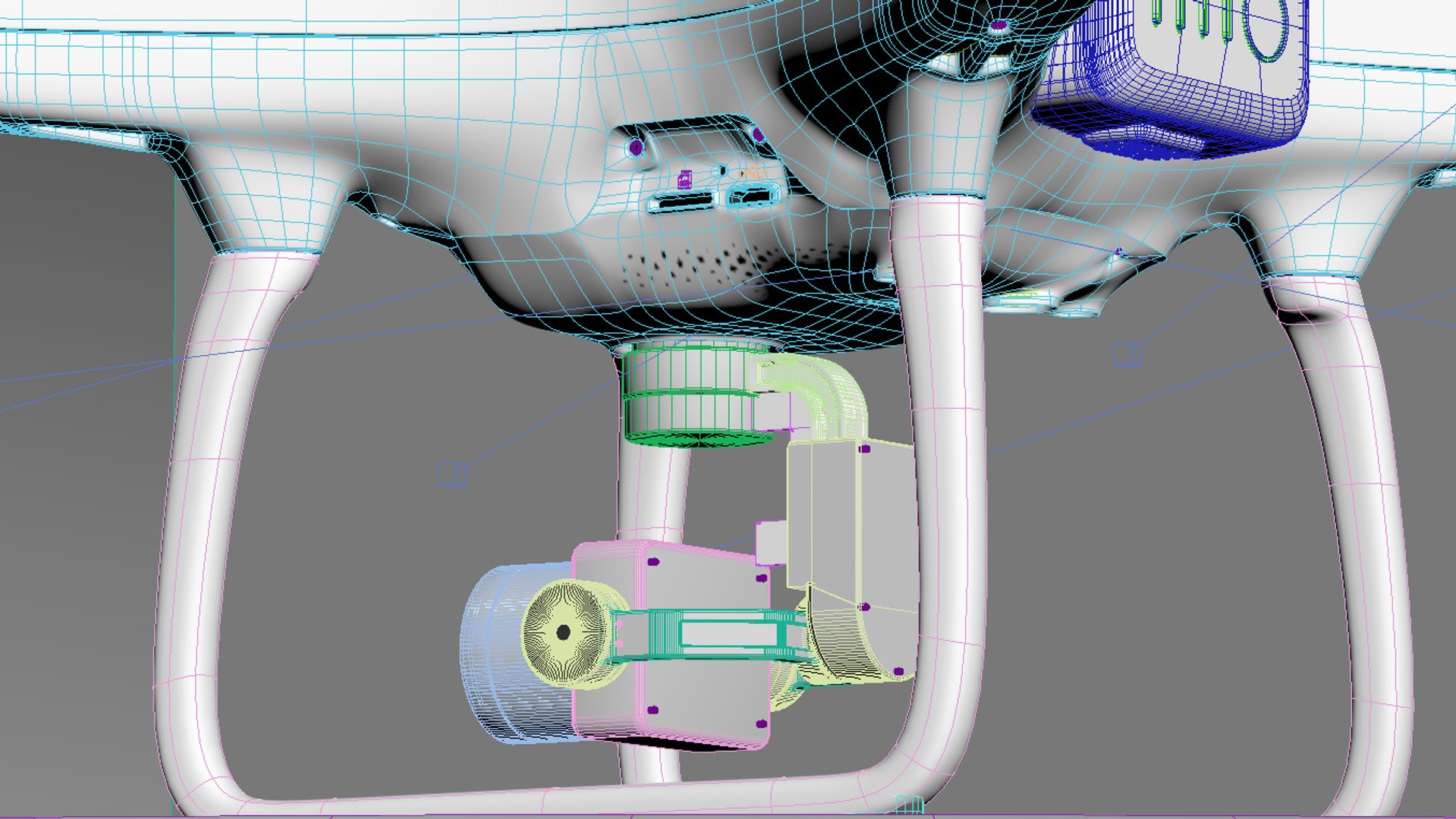 Dji Phantom 4 3d Model