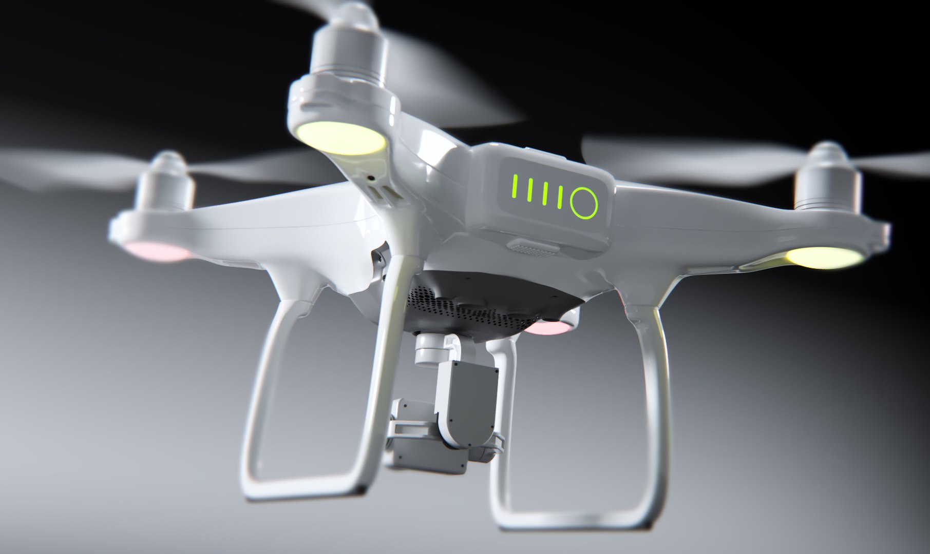 Dji Phantom 4 3d Model