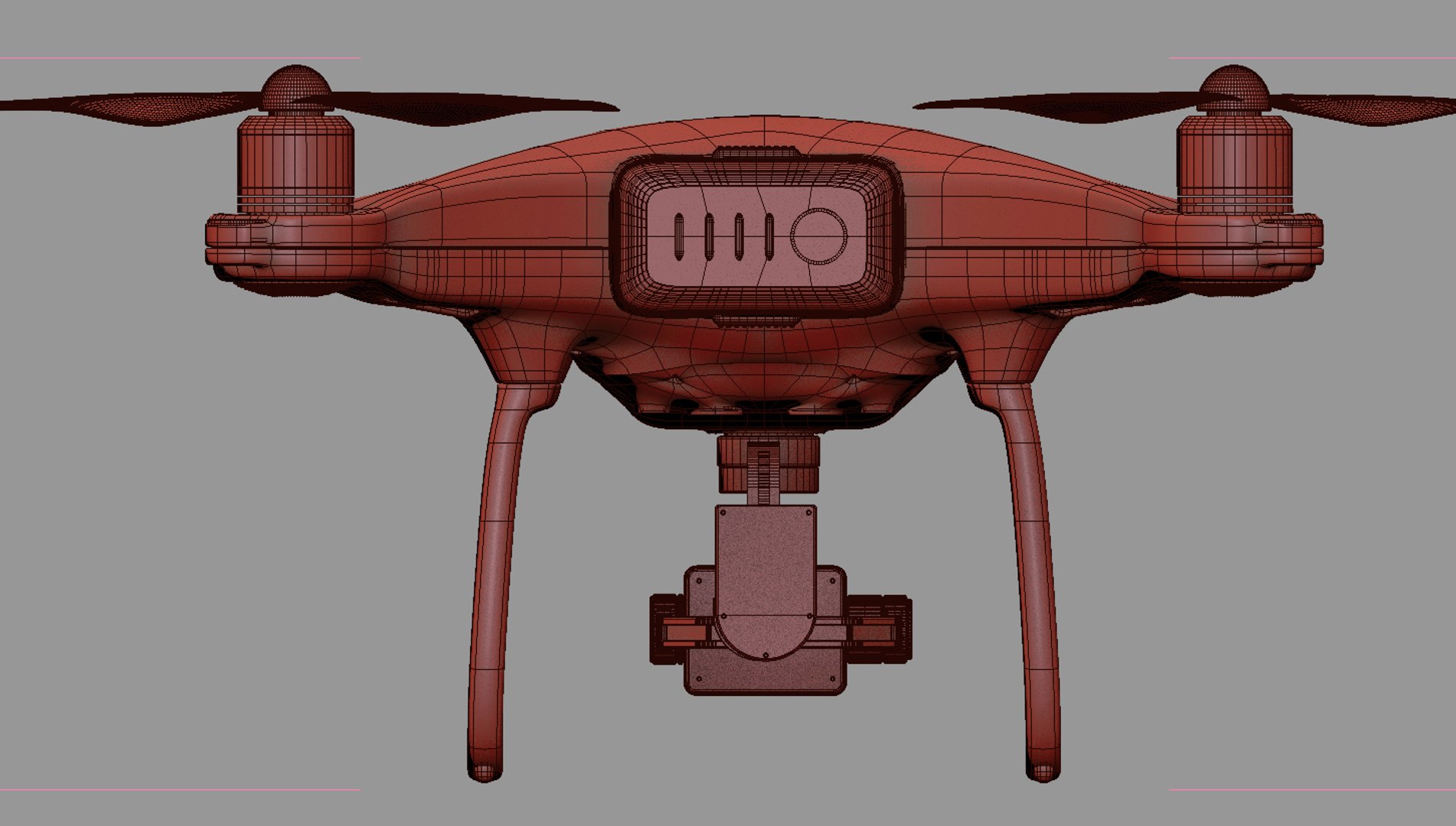 Dji Phantom 4 3d Model