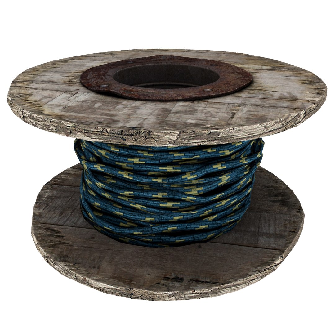 3D Model Rope Roll 02 - TurboSquid 1721508