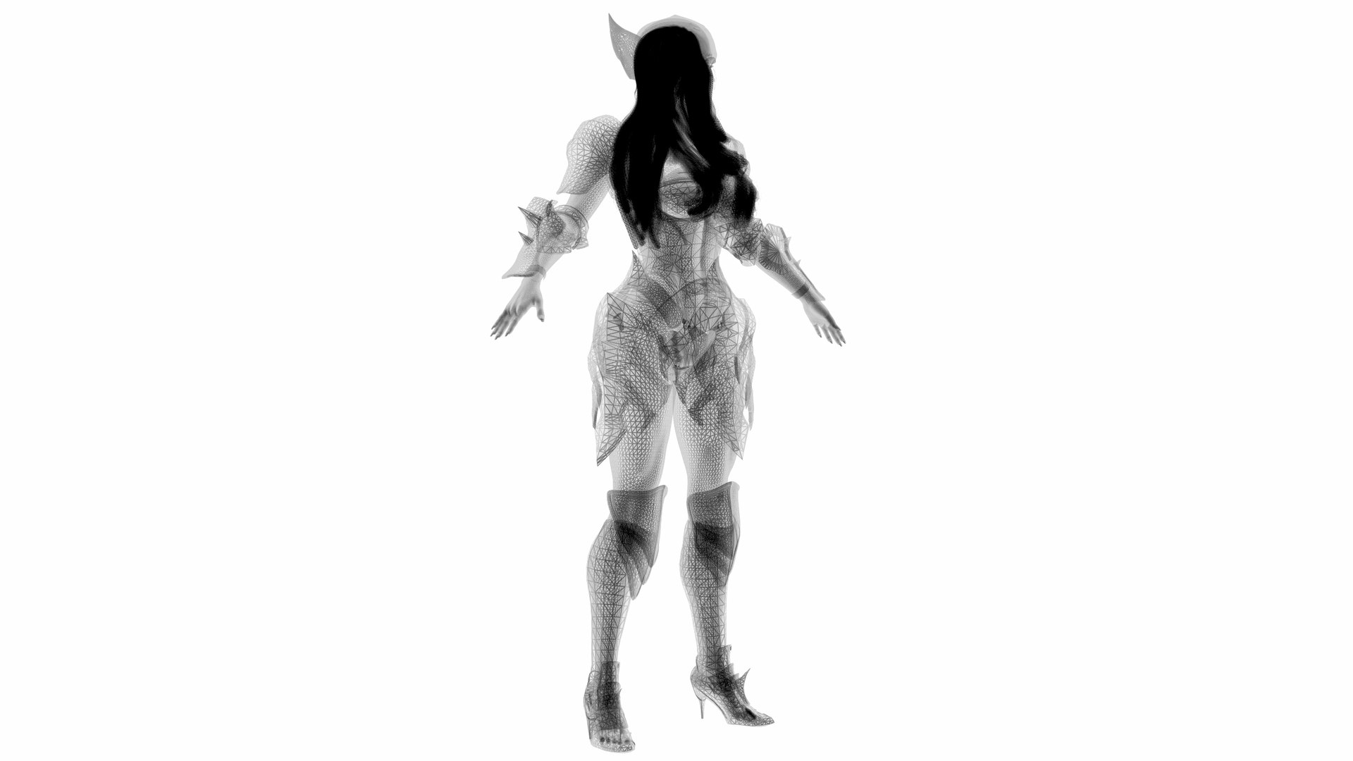 Valkyrie Warrior 3D Model - TurboSquid 2016763