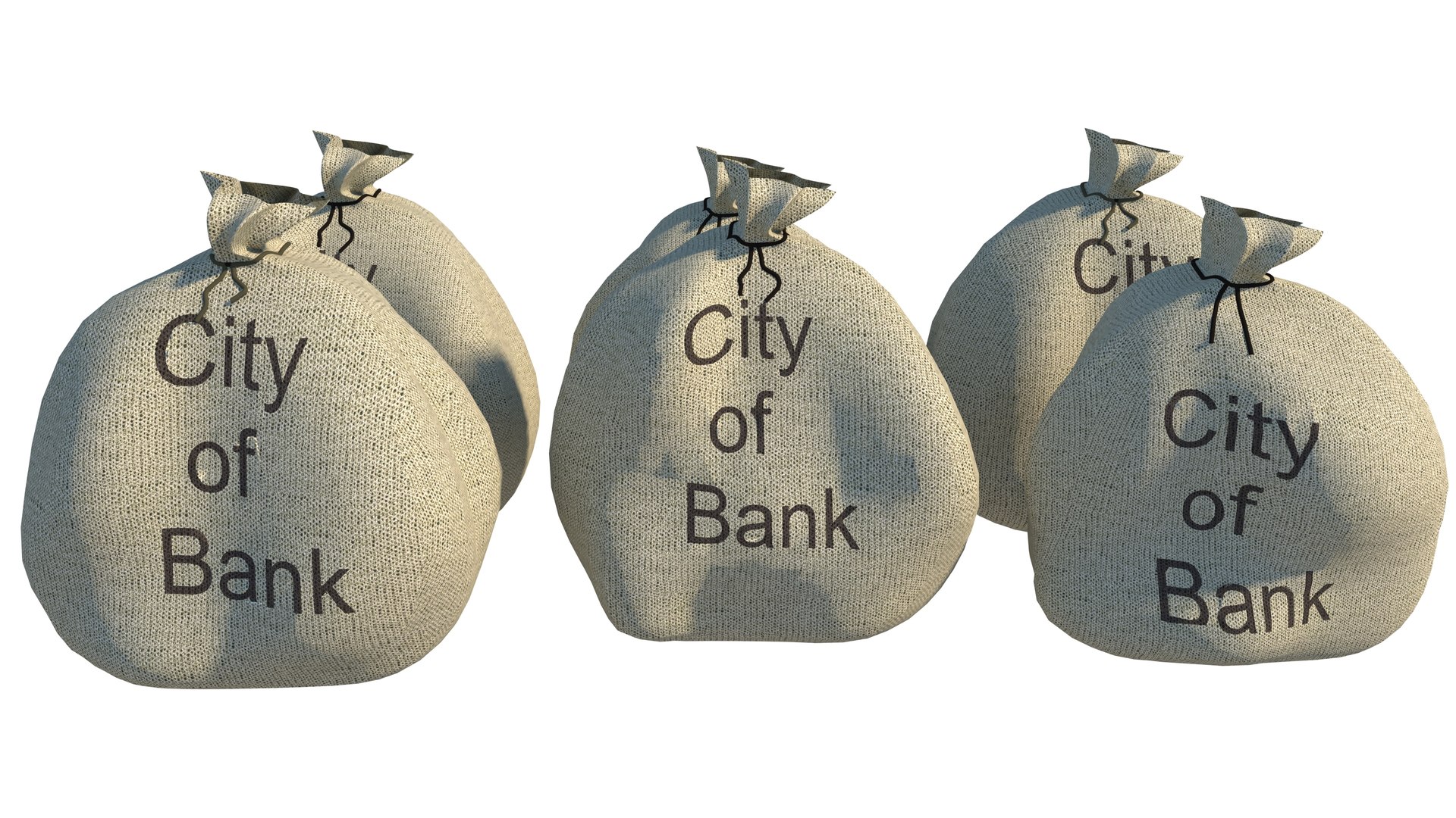 Money Sack 3D Model - TurboSquid 1776711