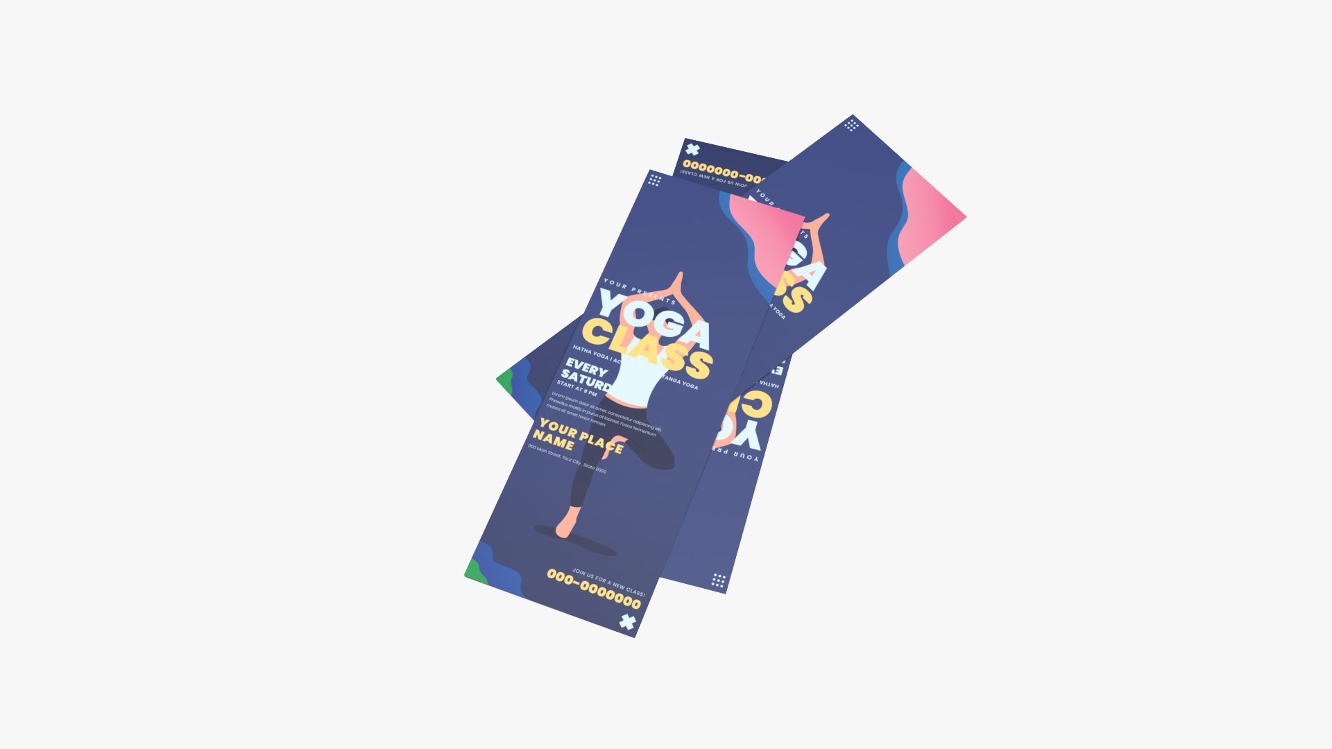 3D Flyer Design Model - TurboSquid 1506539