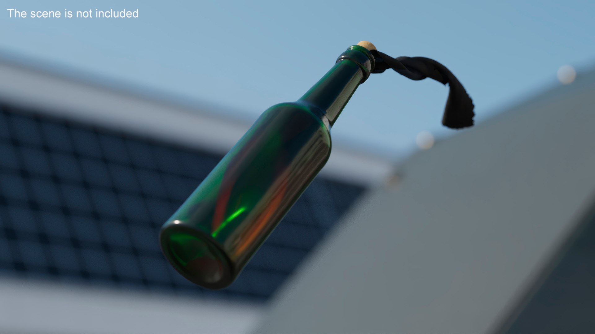 Incendiary Bottle Flying Fur 3D Model - TurboSquid 2233785