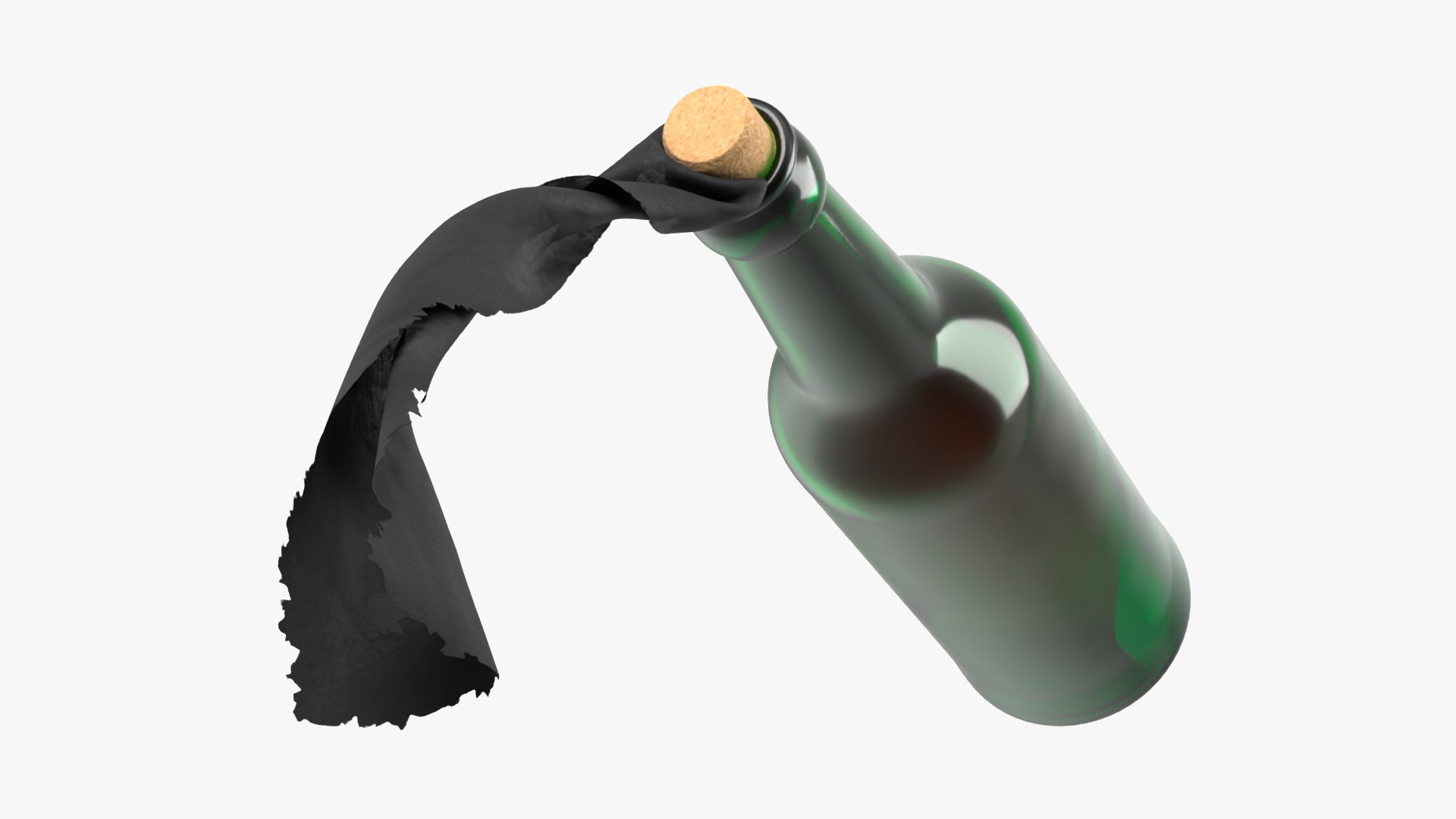 Incendiary Bottle Flying Fur 3D Model - TurboSquid 2233785