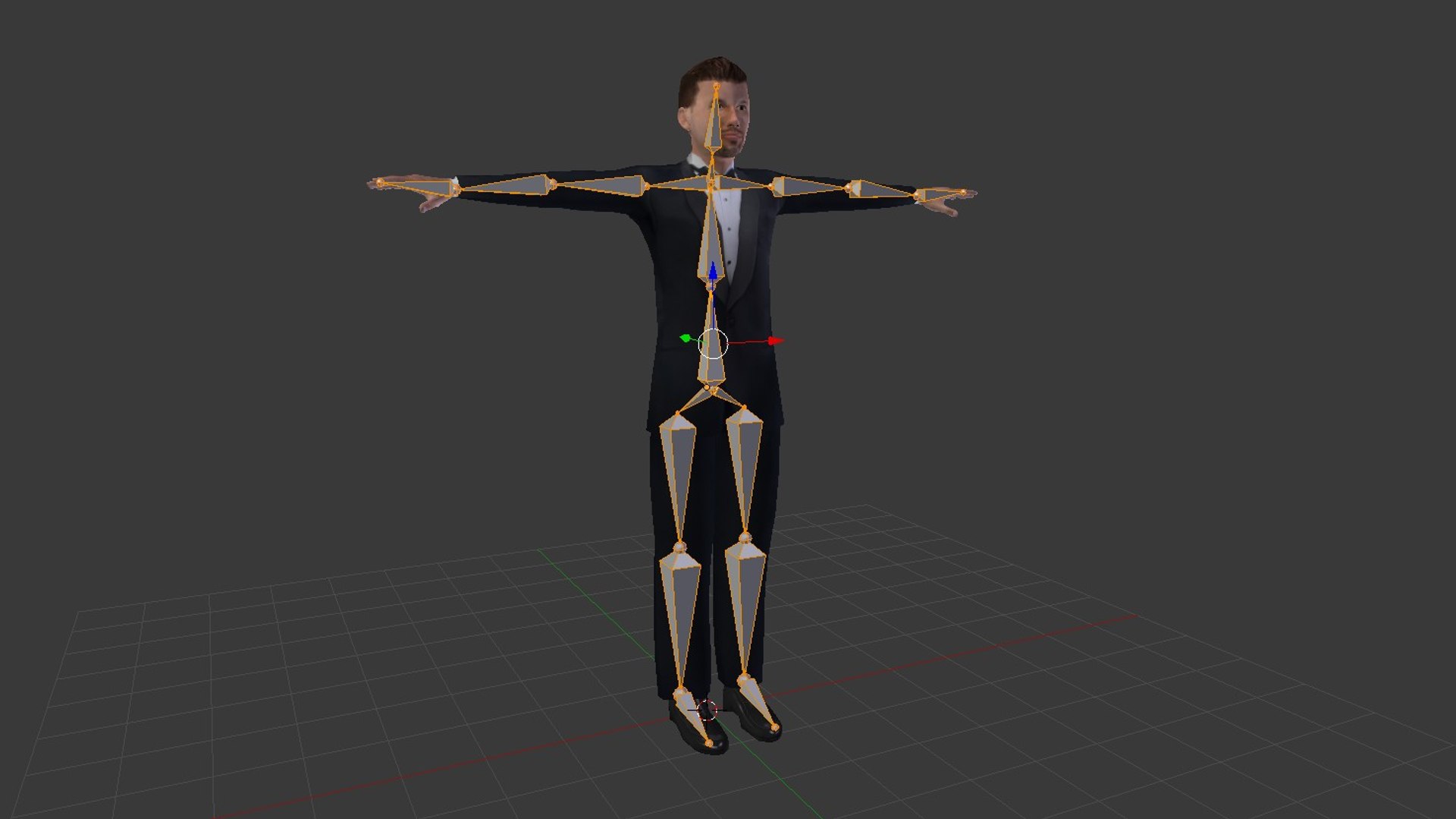 3d Realistic - Rigged Animations Model