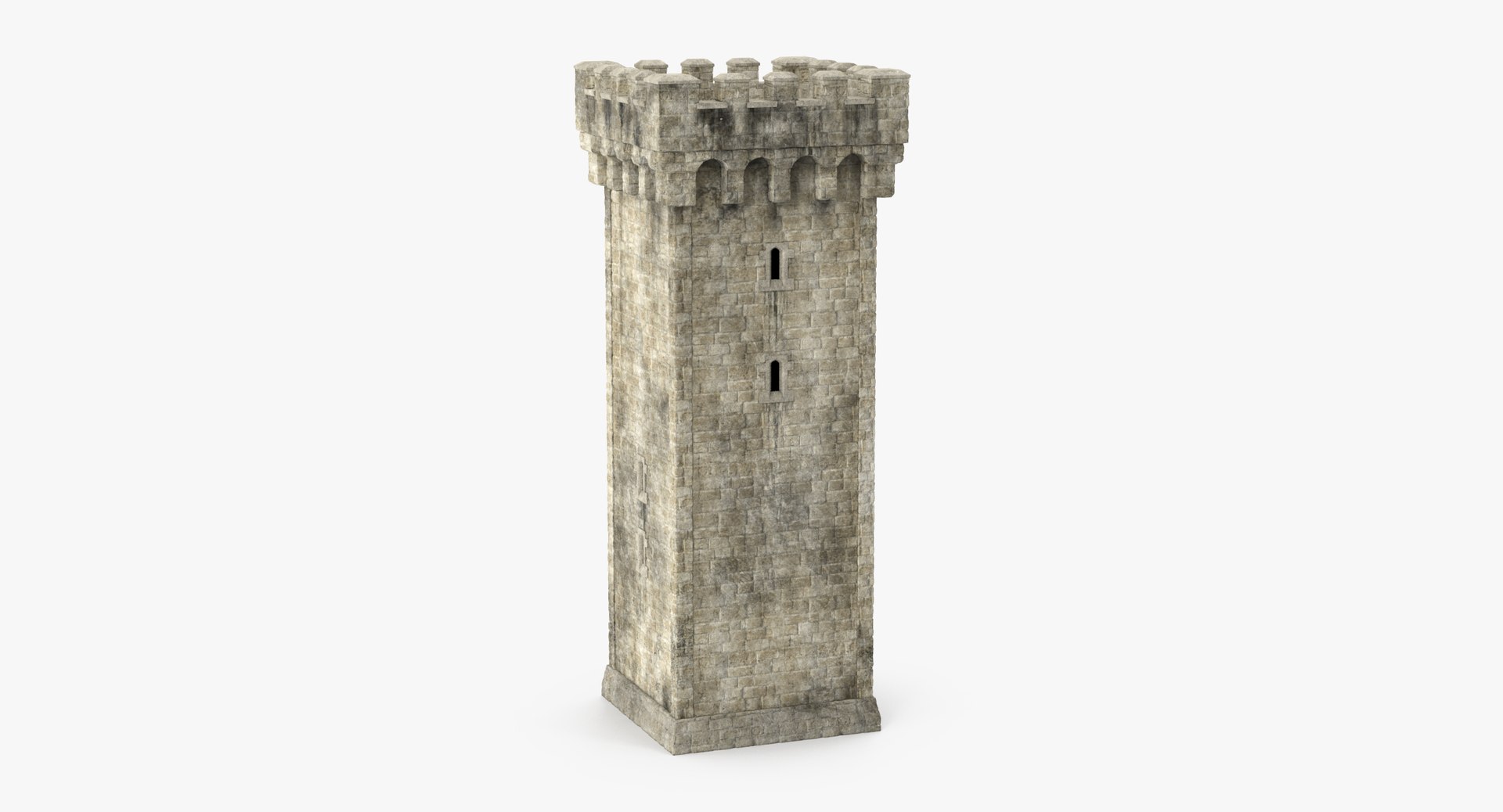 square tower - 3d max