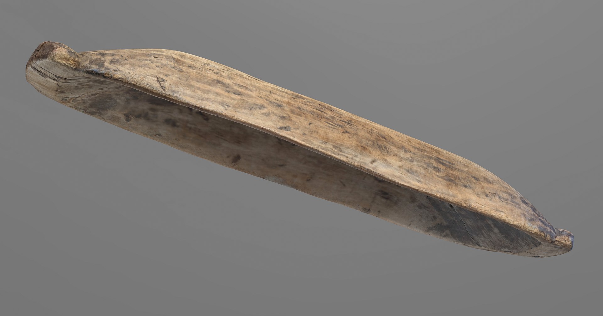 3D Old wooden trough model - TurboSquid 2119325