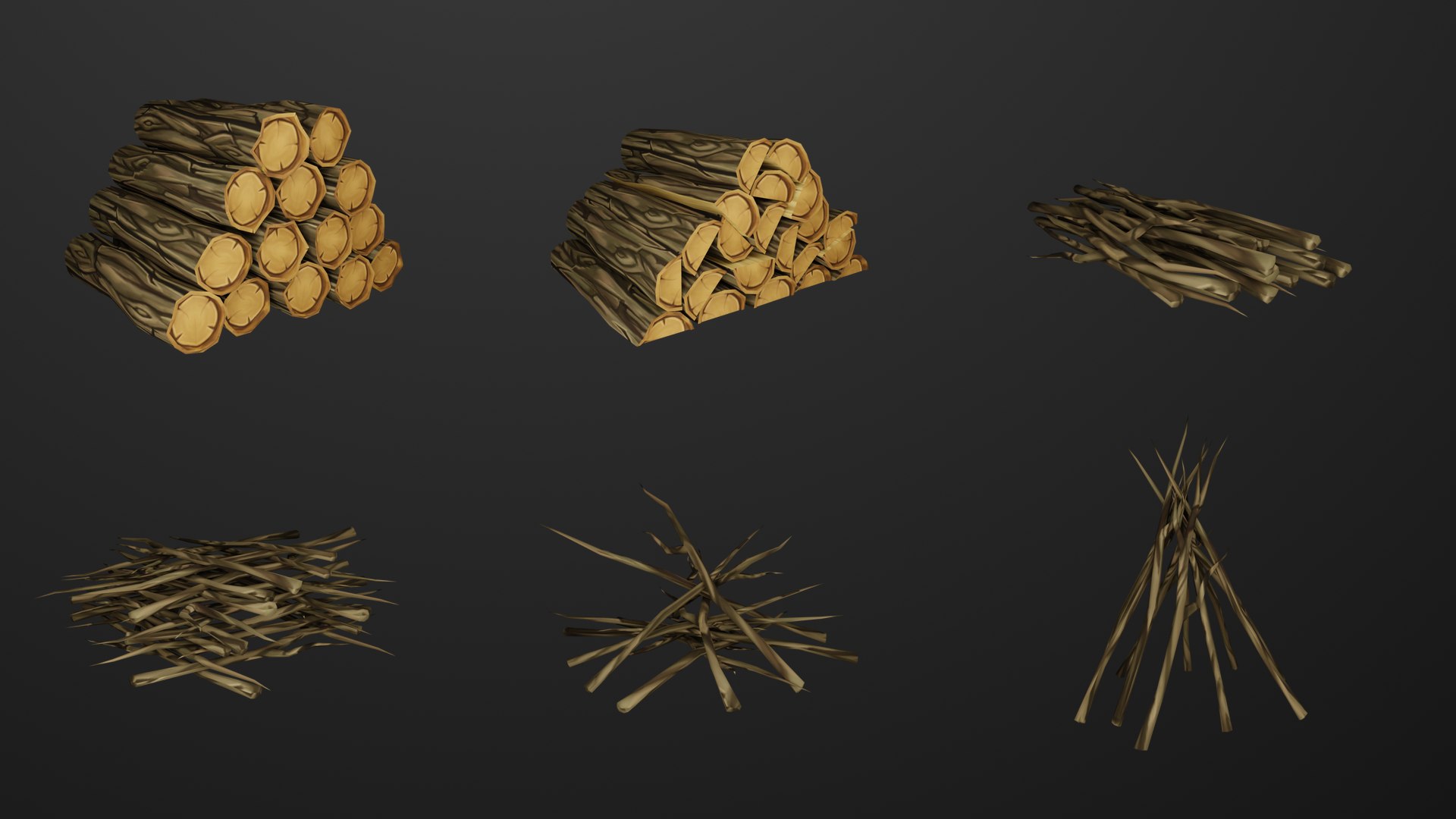 Stylized RPG Campfire 3D Model - TurboSquid 2104135