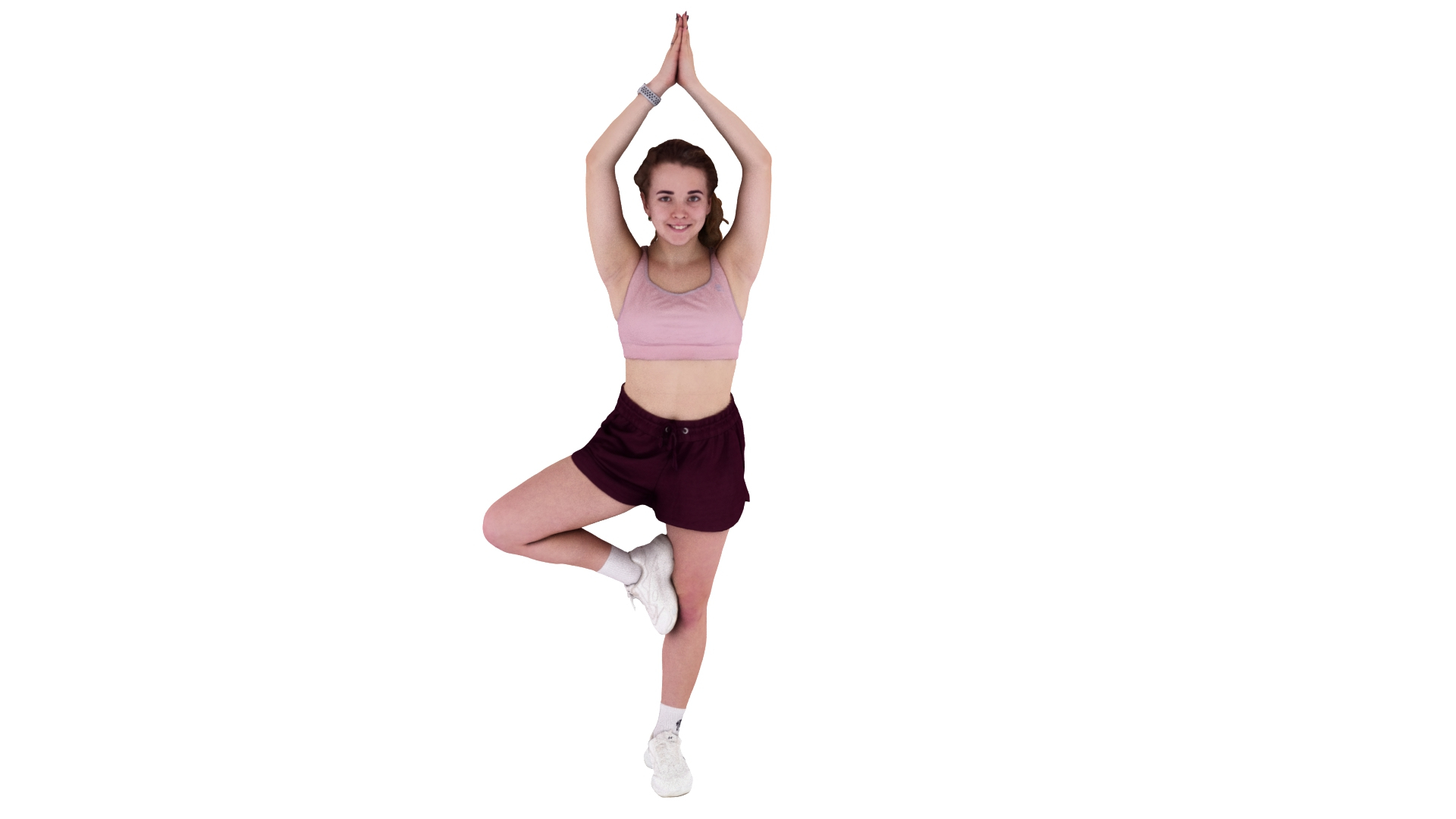 Yoga Pose 2 Female Model - TurboSquid 2029844