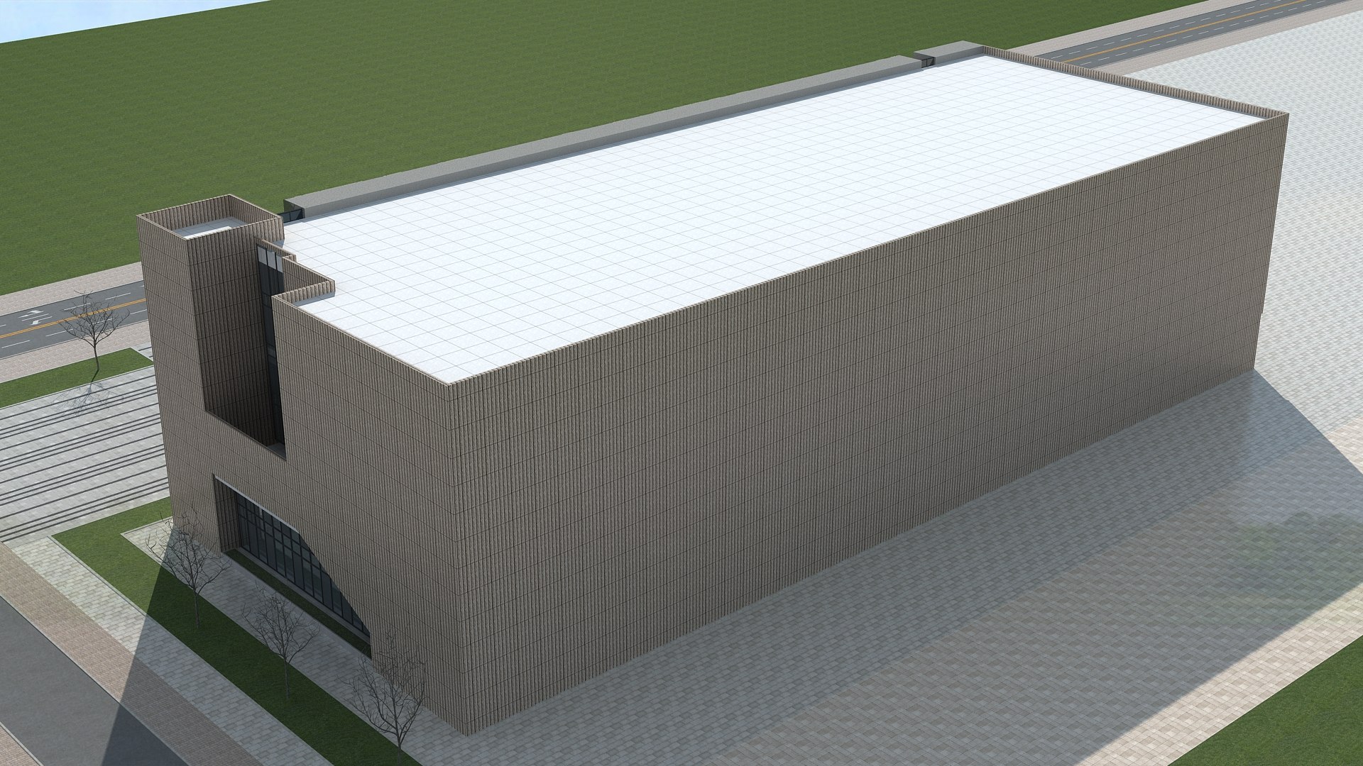 Modern Building 34 Model - TurboSquid 1735071