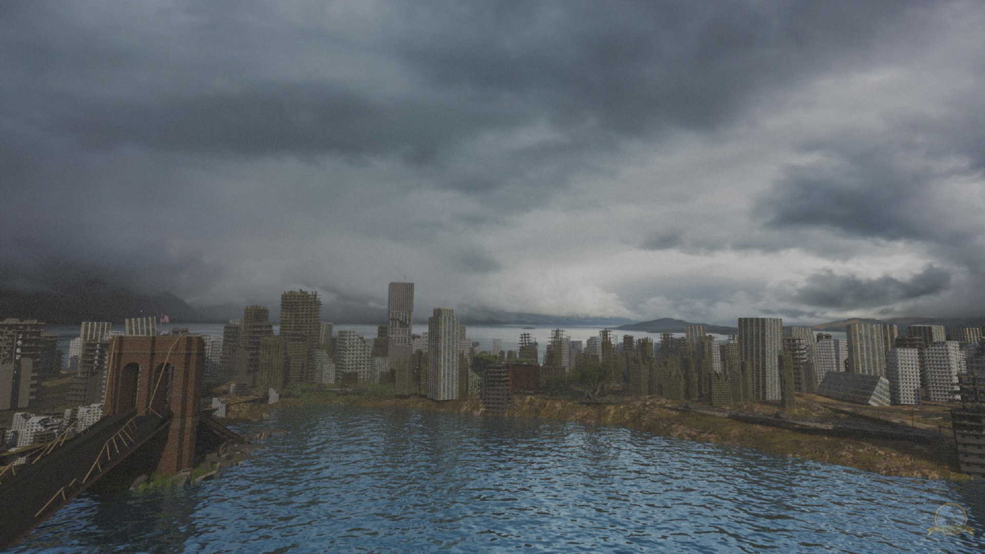 3D Decaying Metropolis A Post-Apocalyptic New York City model ...