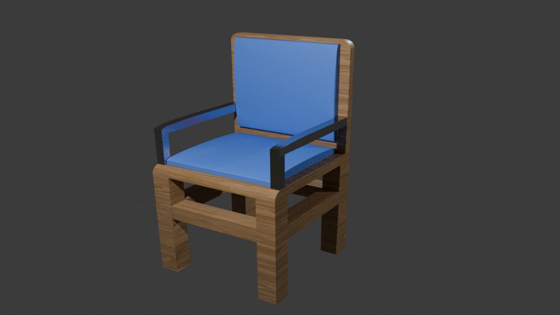 3D Simple Modern Chair - TurboSquid 2239980