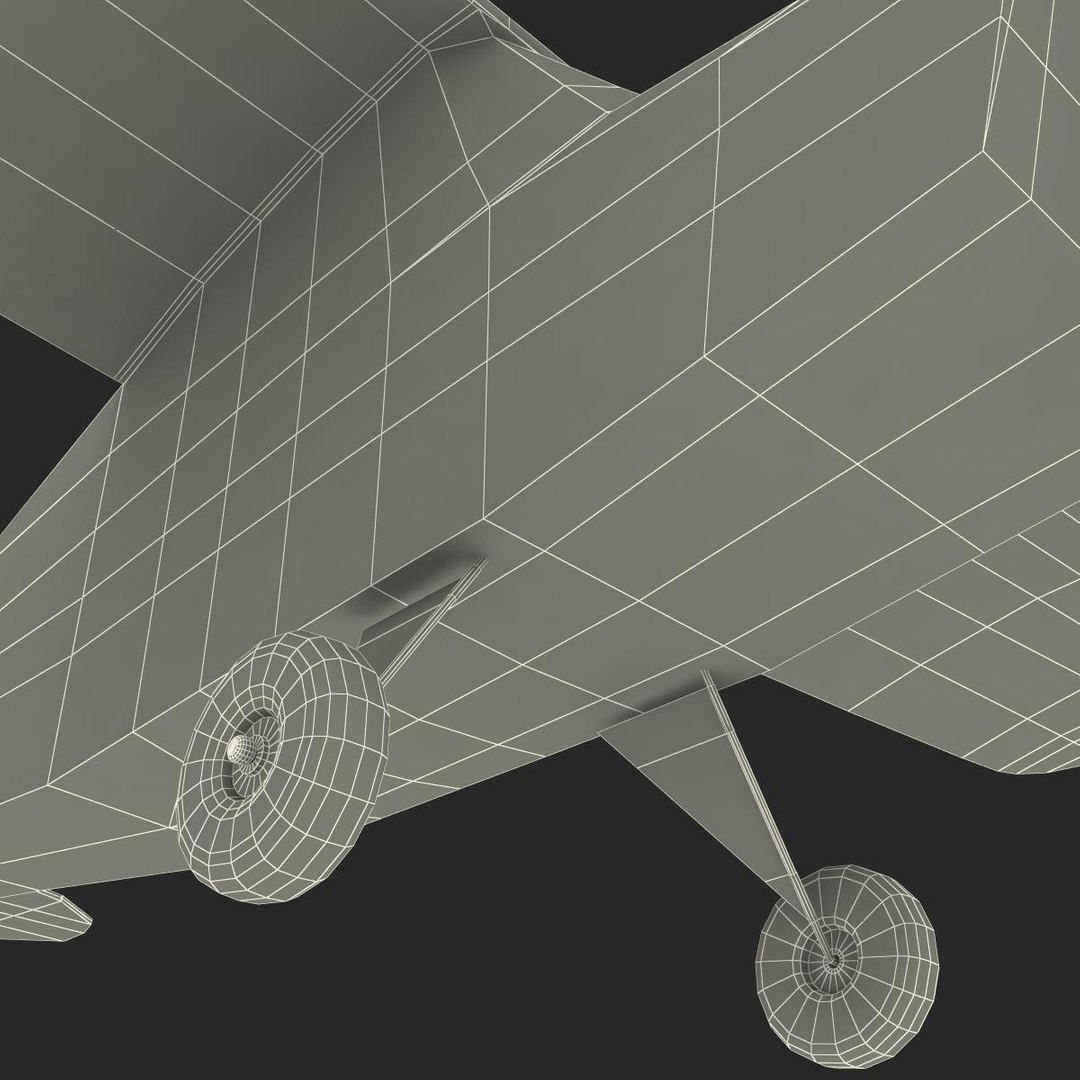 radio control rc airplane 3d model