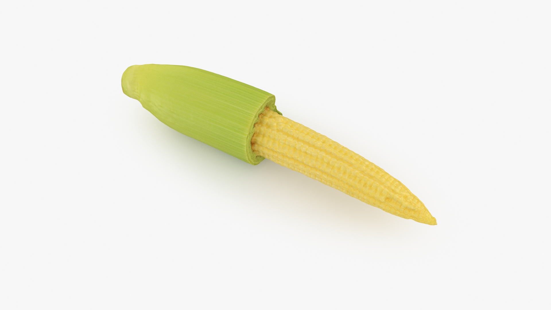 3D Baby Corn Collection Model - TurboSquid 2165220