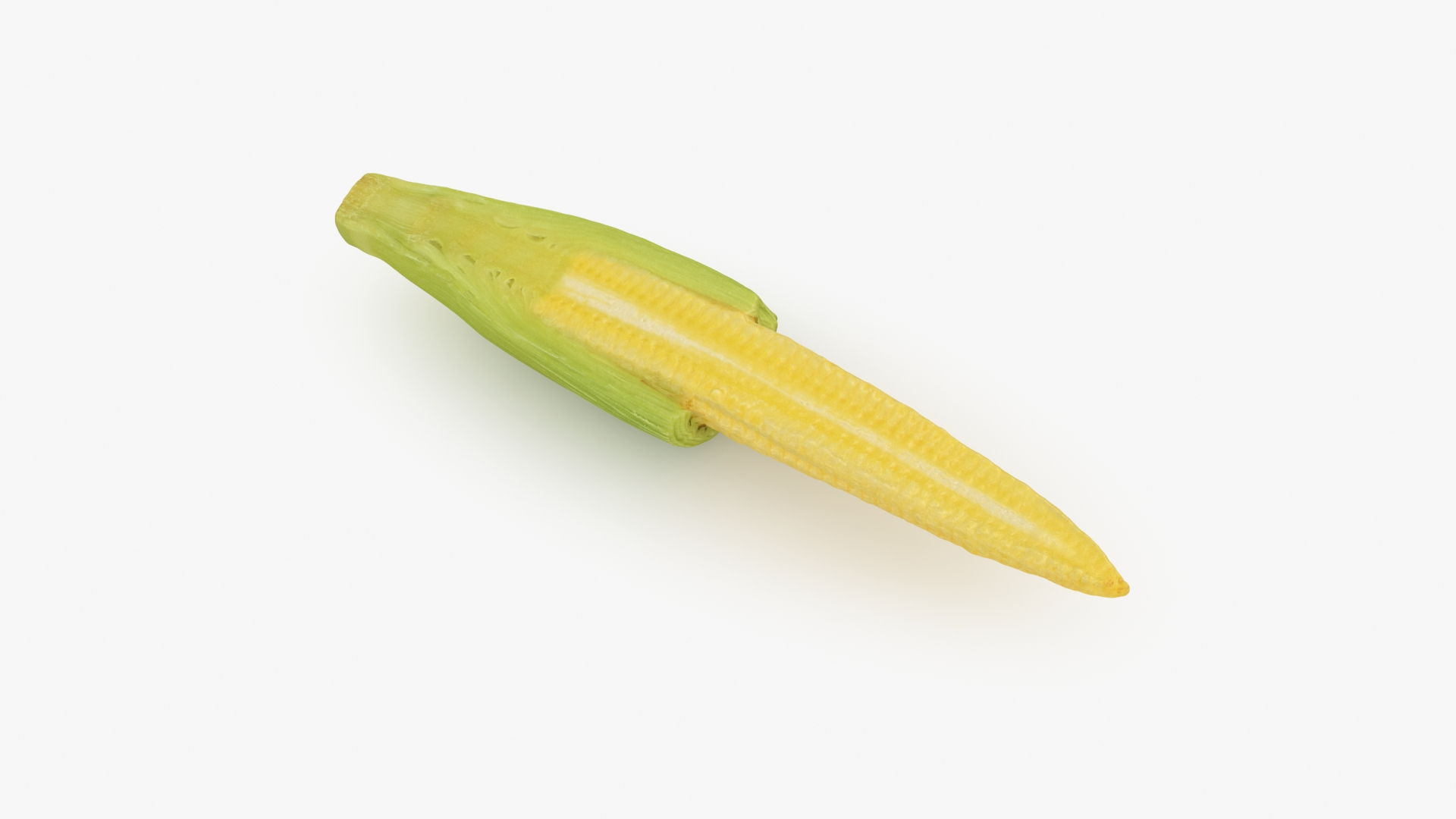 3D Baby Corn Collection Model - TurboSquid 2165220