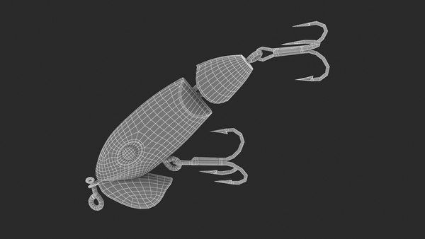 Lure fishing 3D model - TurboSquid 1578844