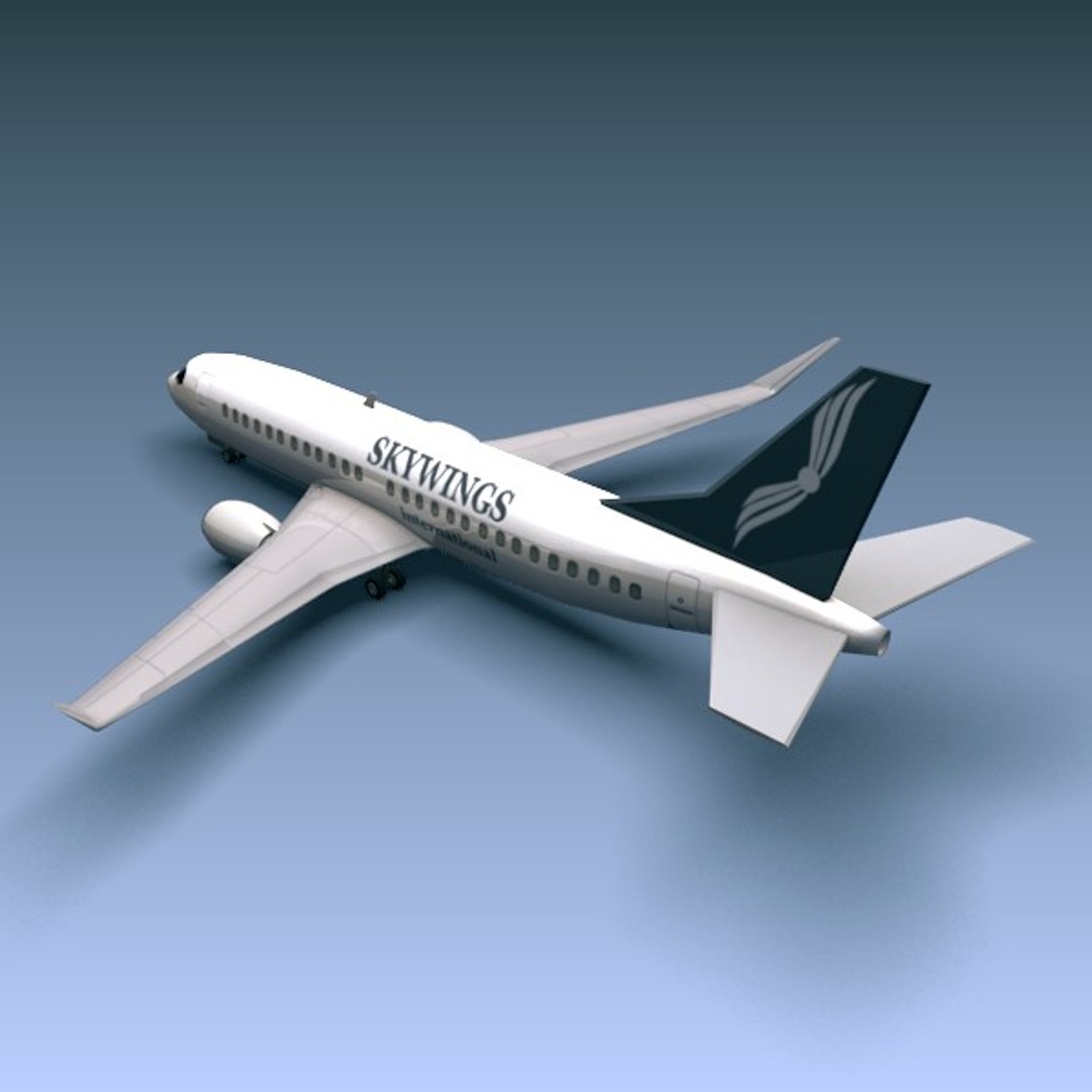 Jetliner 737 3d Model