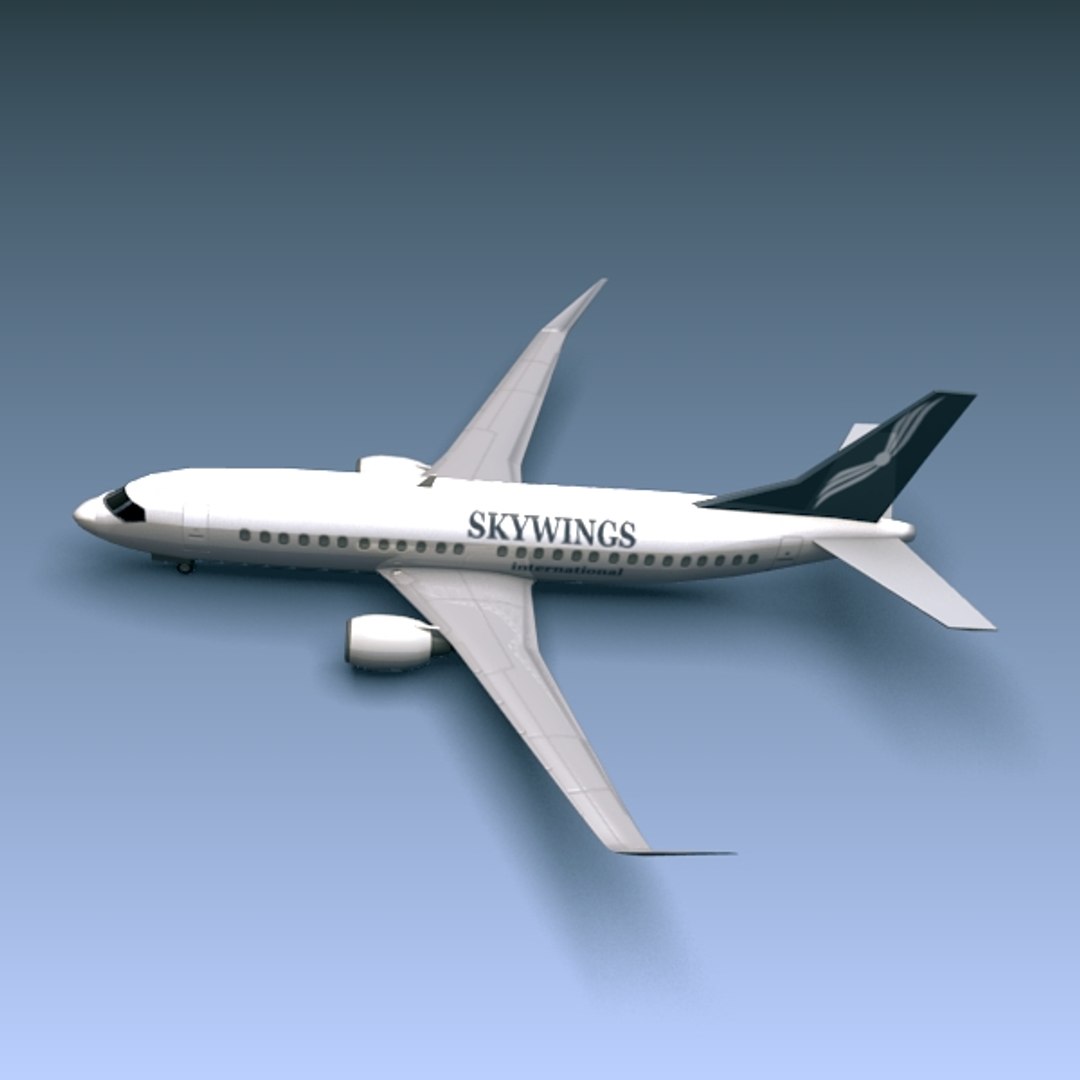 Jetliner 737 3d Model