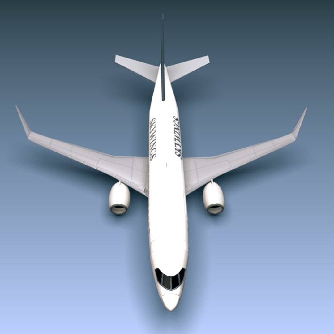 Jetliner 737 3d Model