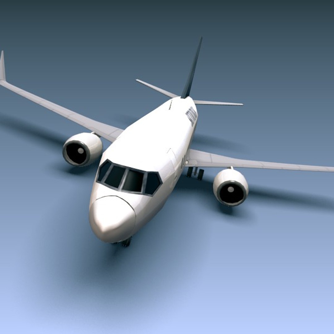 Jetliner 737 3d Model