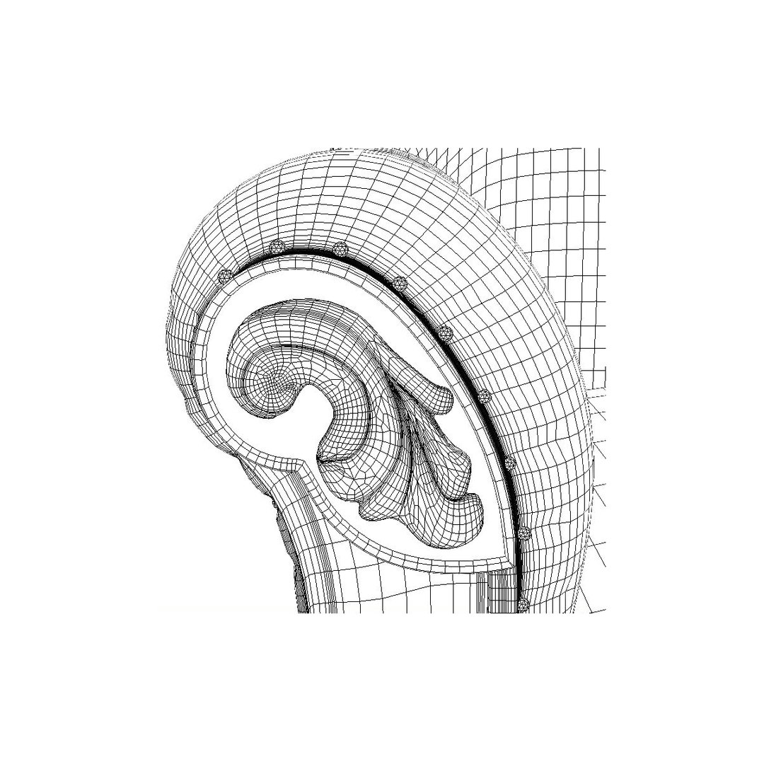 3d Sultan Sofa Armchair Model