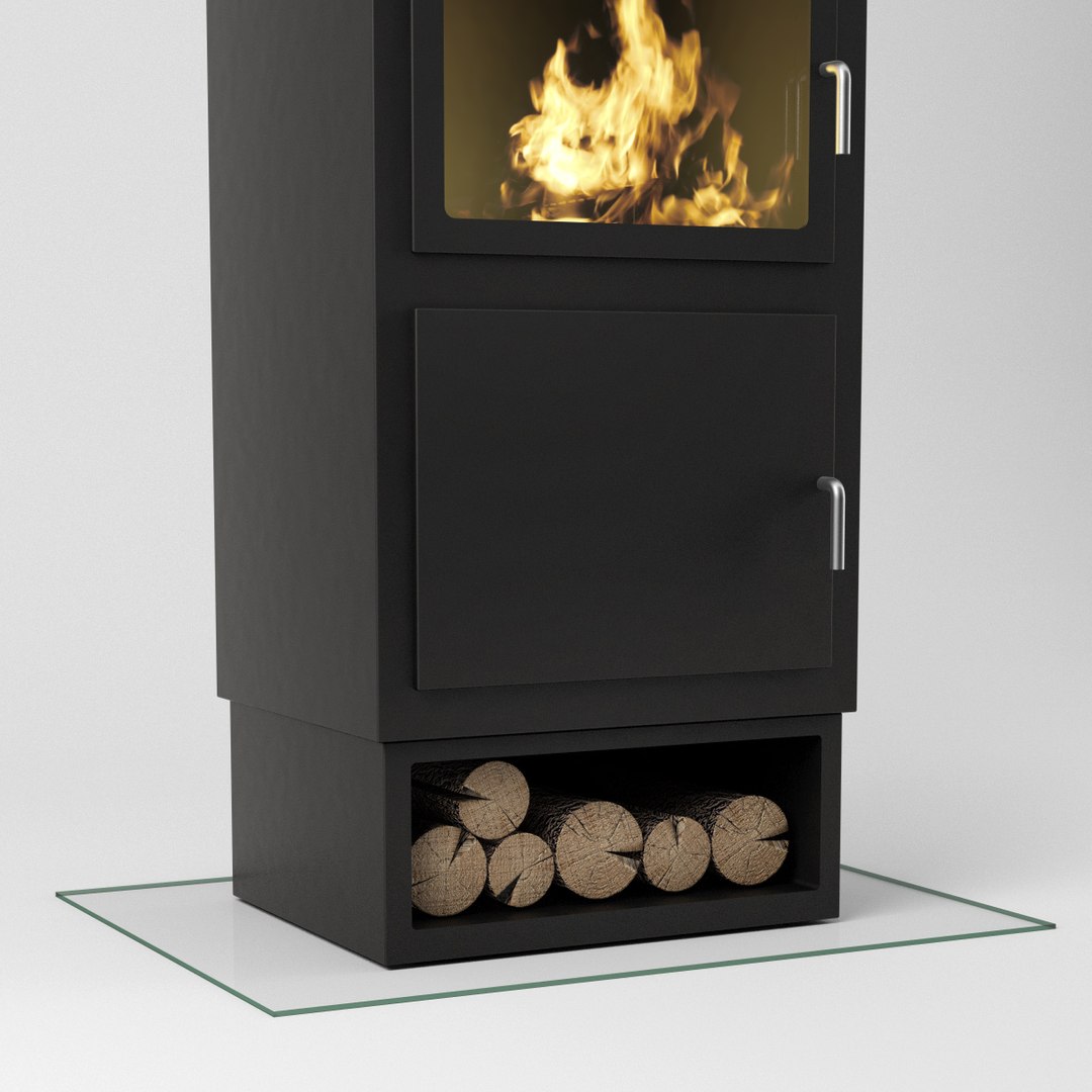 3D Cast Iron Wood Stove - TurboSquid 1452127