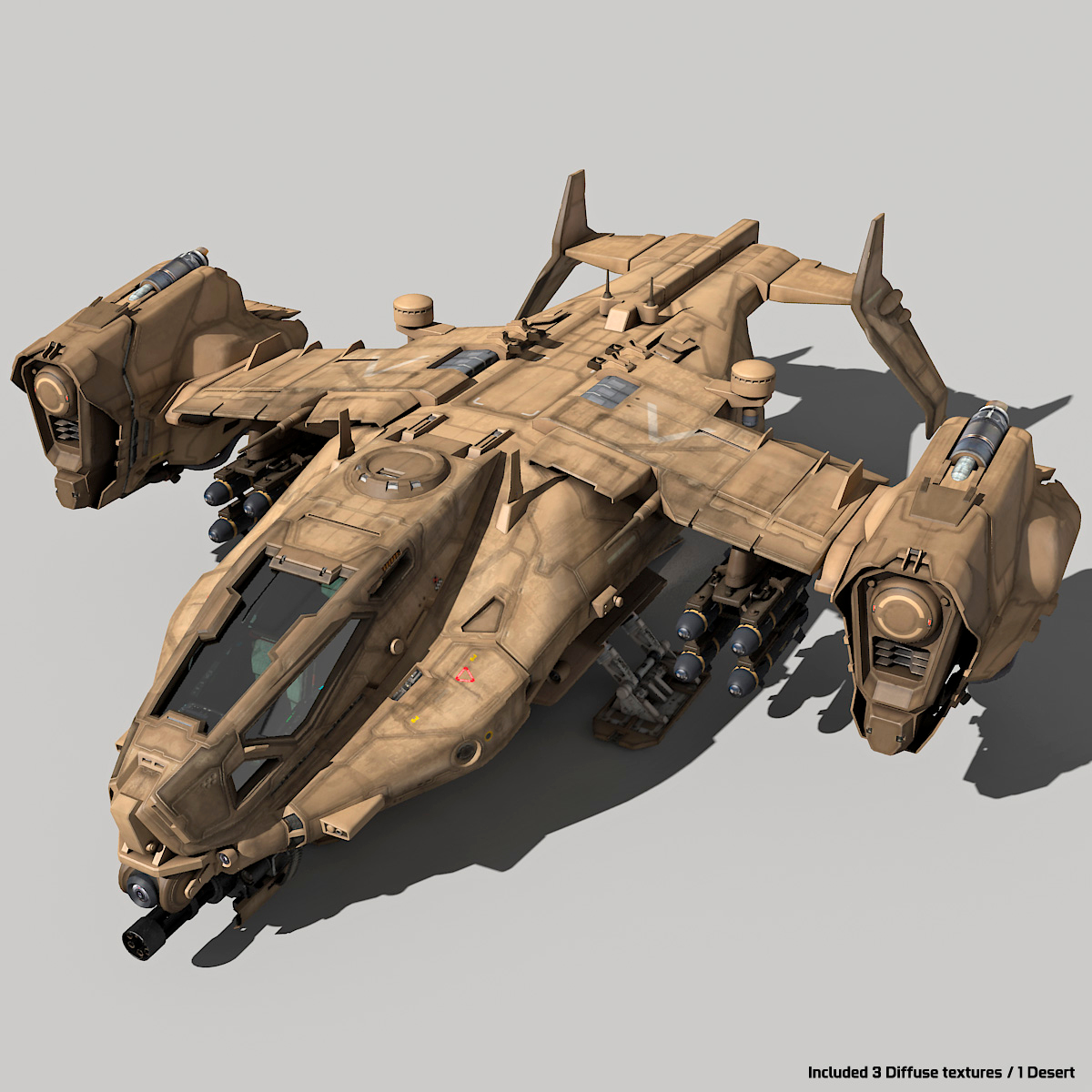 3D model scifi military vehicles sf | 1148994 | TurboSquid