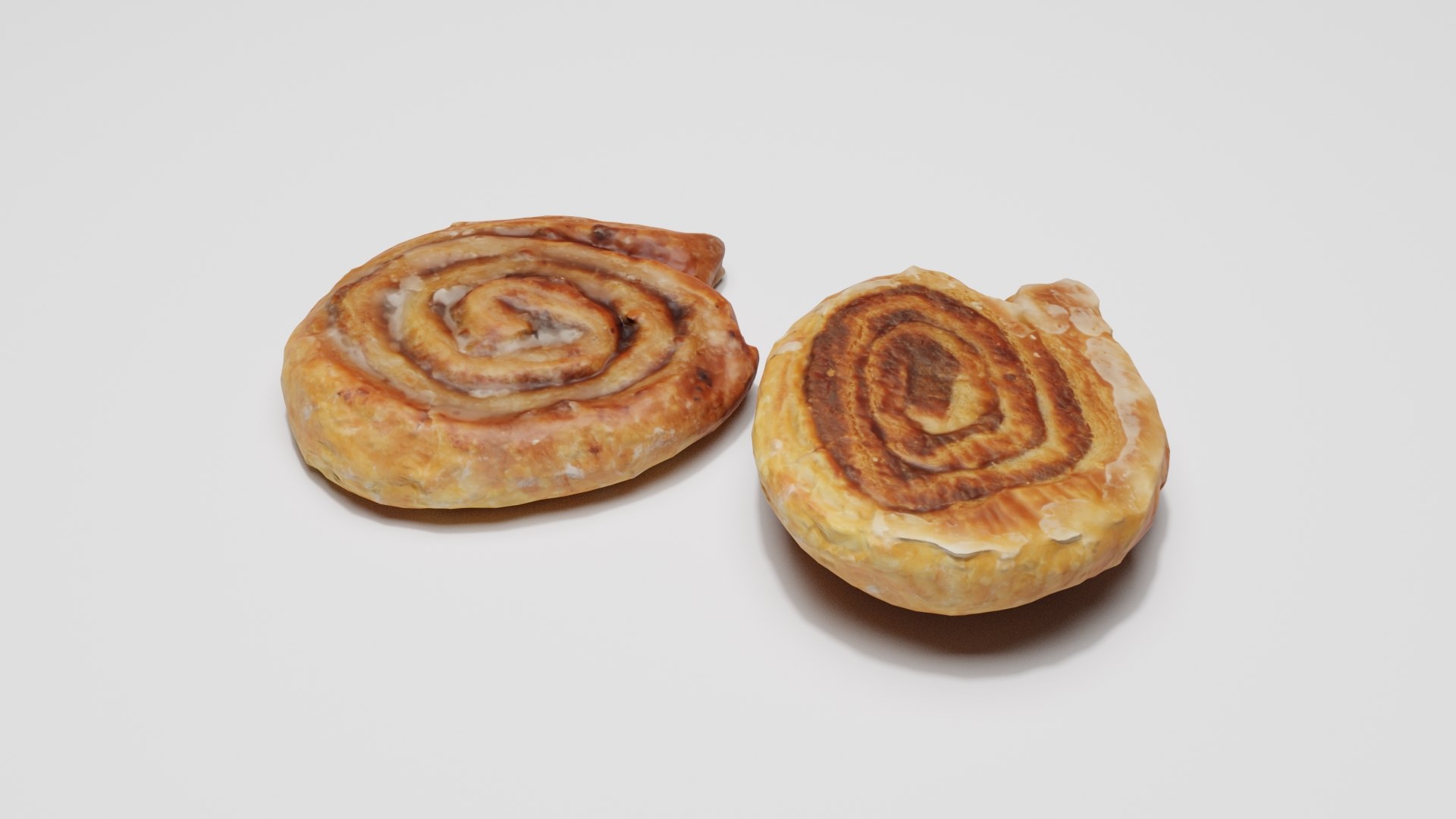 Cinnamon rolls 3D model - TurboSquid 1795695