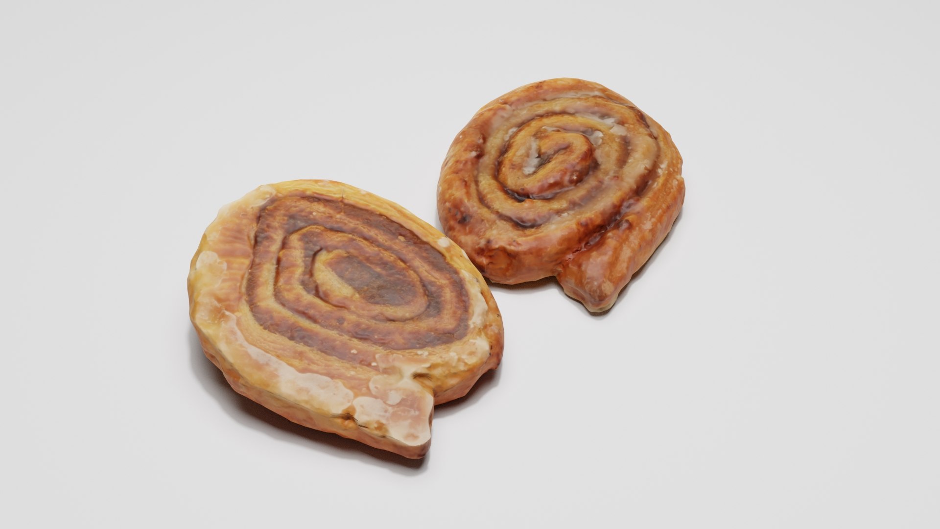 Cinnamon rolls 3D model - TurboSquid 1795695