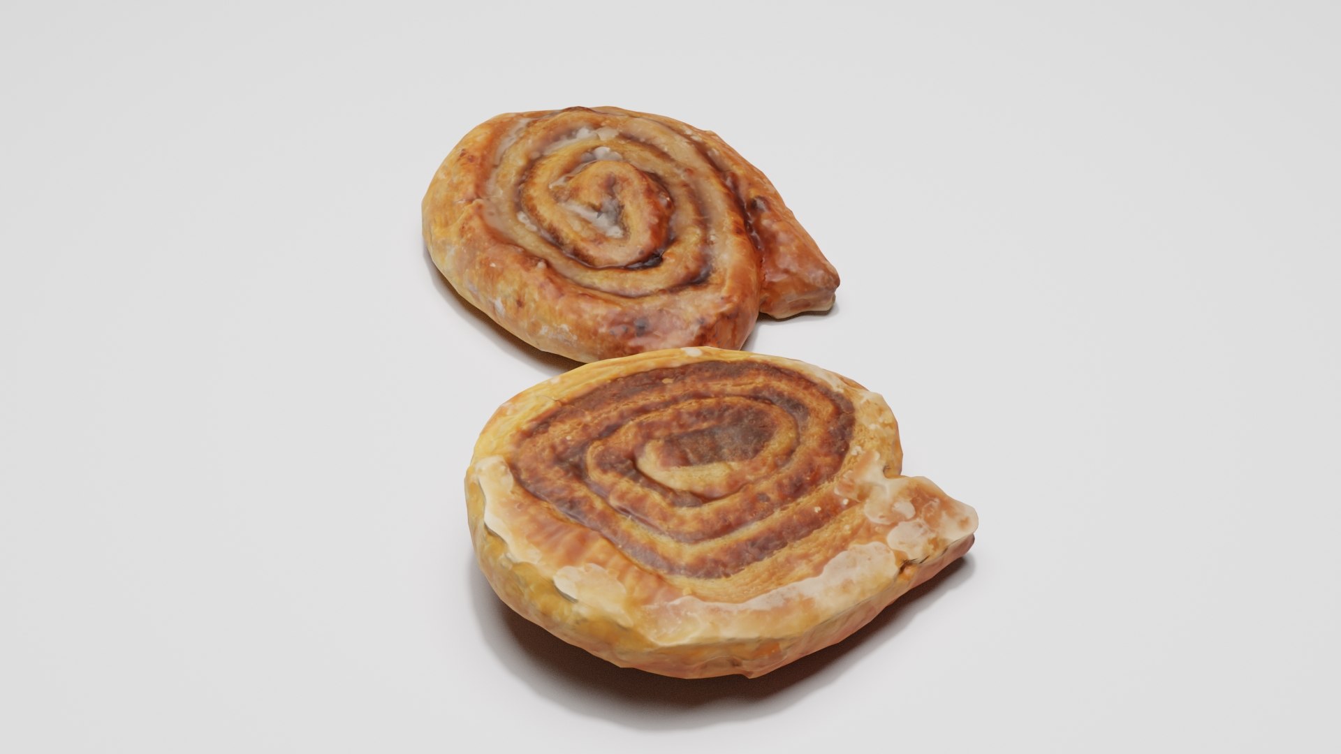 Cinnamon rolls 3D model - TurboSquid 1795695