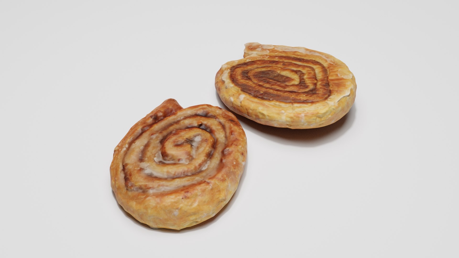 Cinnamon rolls 3D model - TurboSquid 1795695