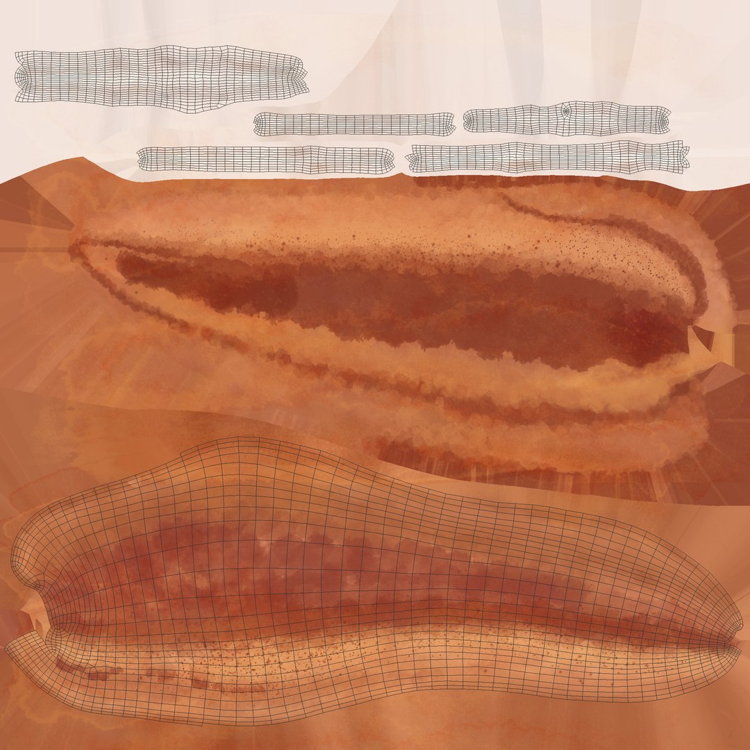 Stylized Cinnamon Roll 3D Model - TurboSquid 1504184