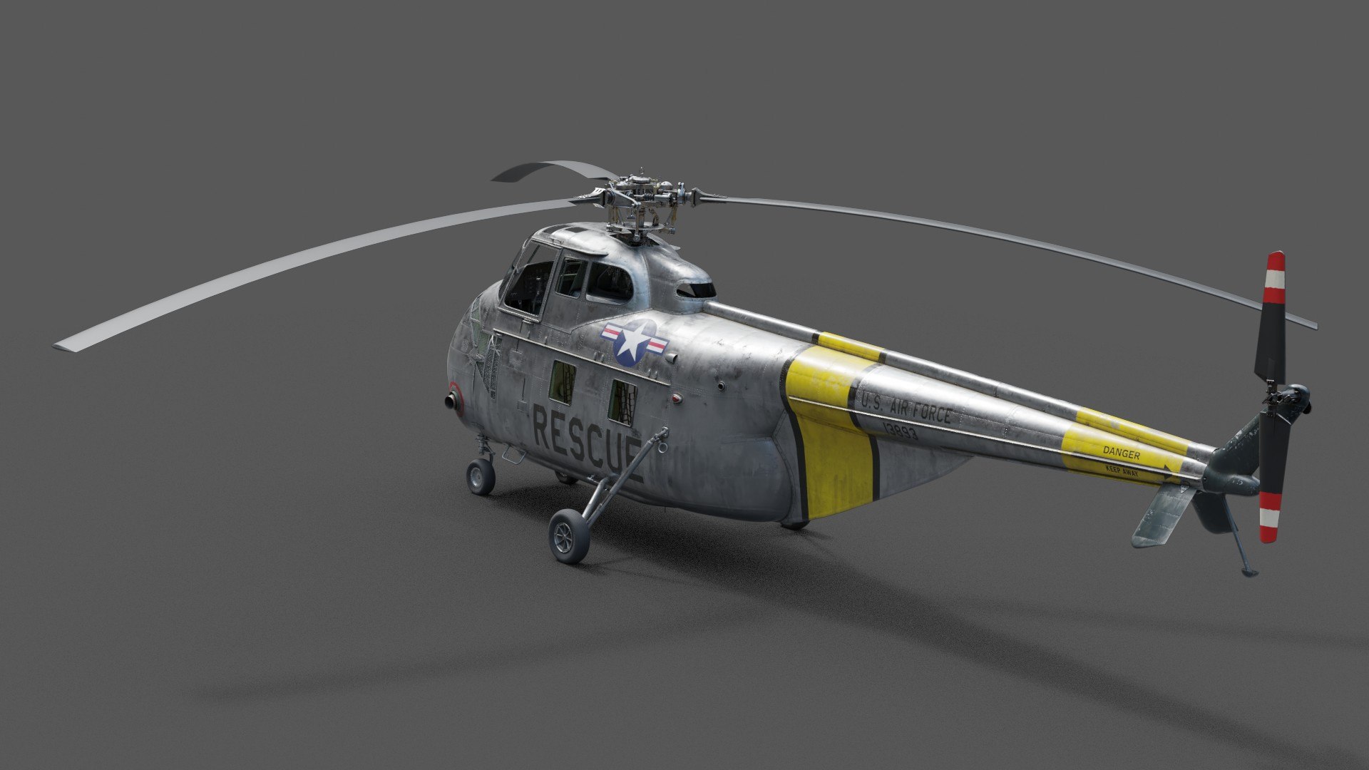Sikorsky H-19 Chickasaw PBR 2 3D - TurboSquid 1754837