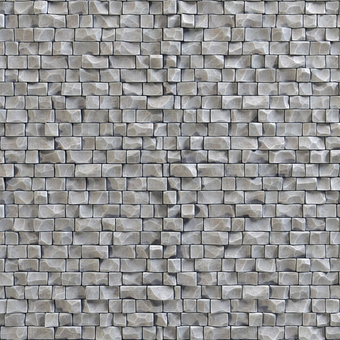 Stone Wall Rock Brick N2 3D Model - TurboSquid 1945540