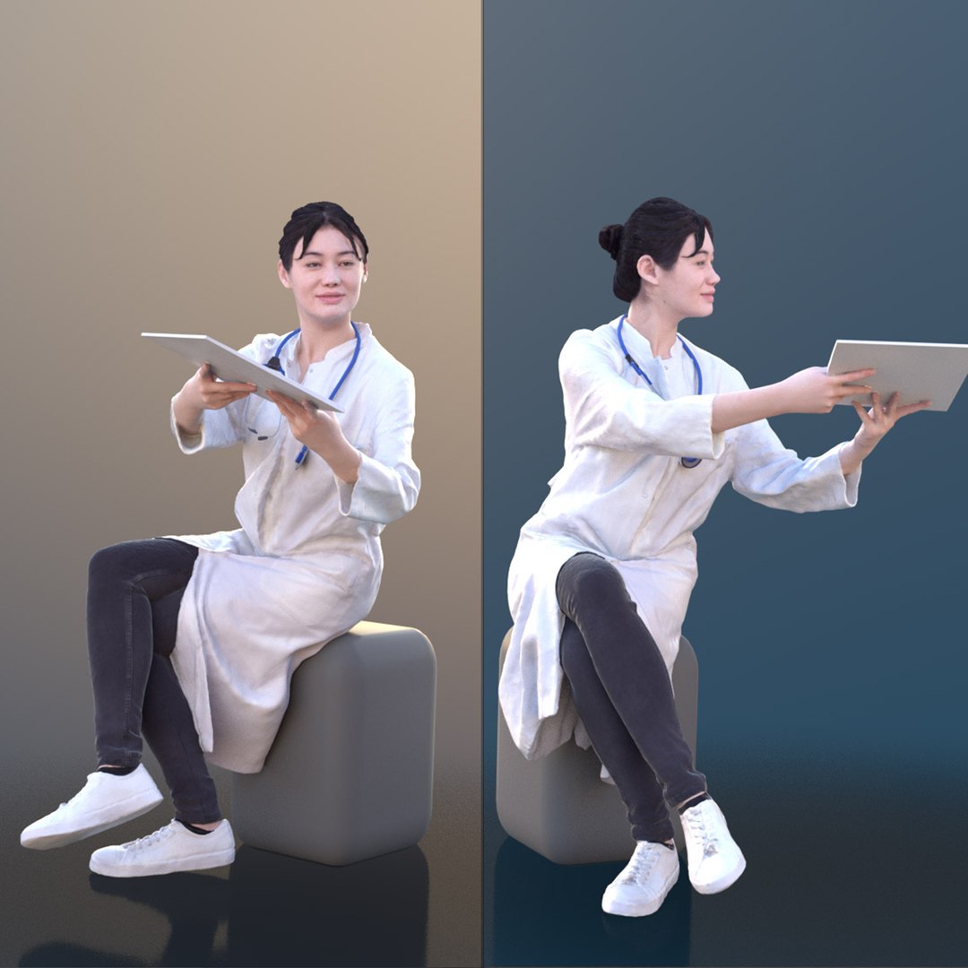 3D Young Documents Doc Model - TurboSquid 1709976