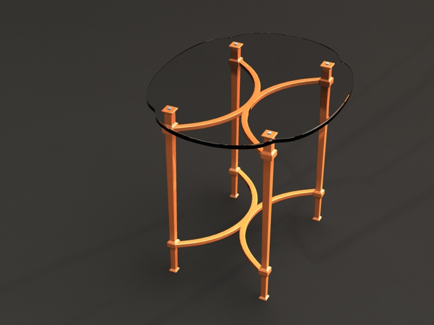 hooker table 3d model