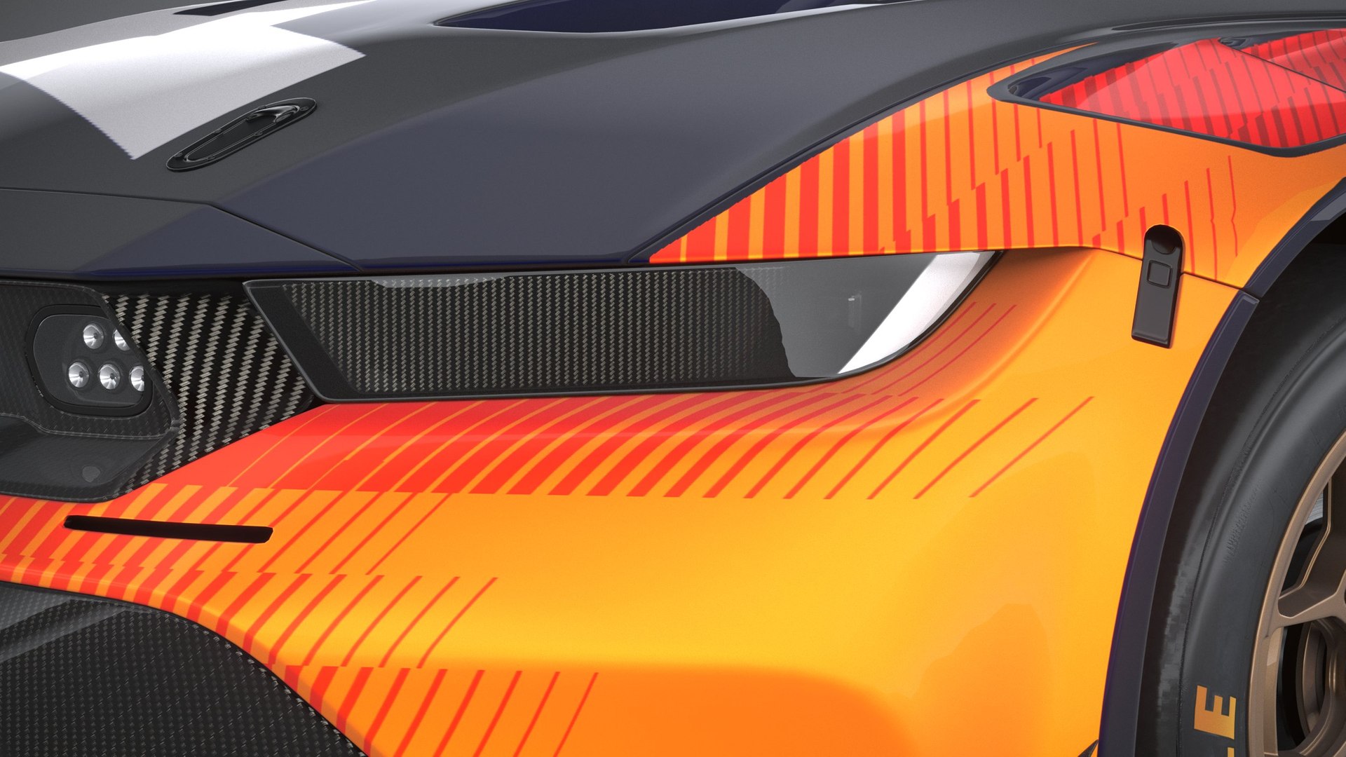 3D Ford Mustang GT3 Racecar 2024 - TurboSquid 2112472