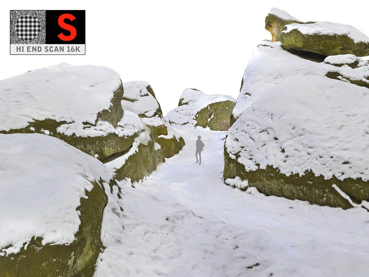 Rock Snow 16k 3D Model - TurboSquid 1264117