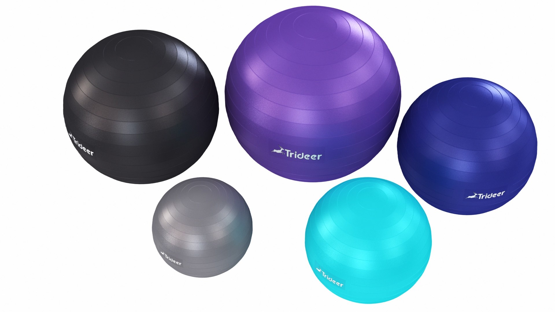 3D Pilates Balls - TurboSquid 1947008