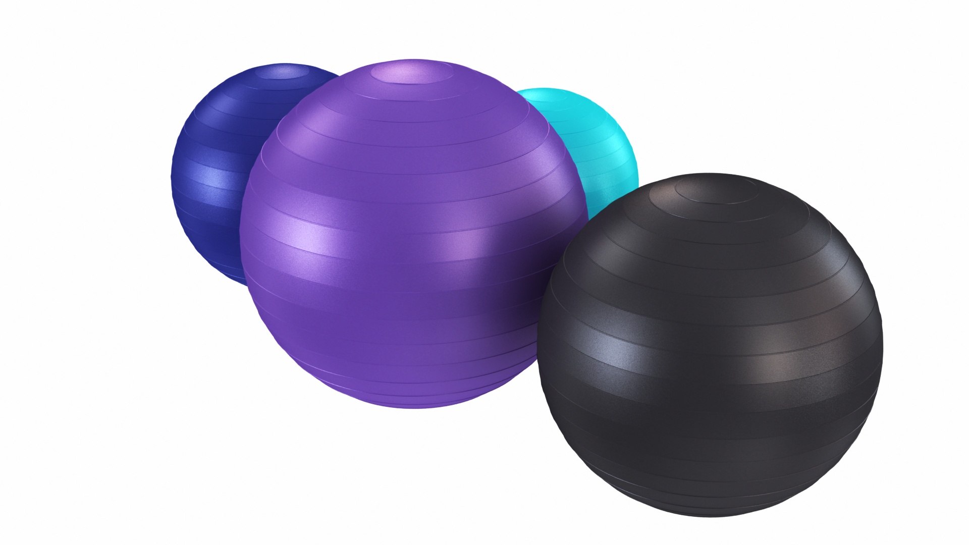 3D Pilates Balls - TurboSquid 1947008