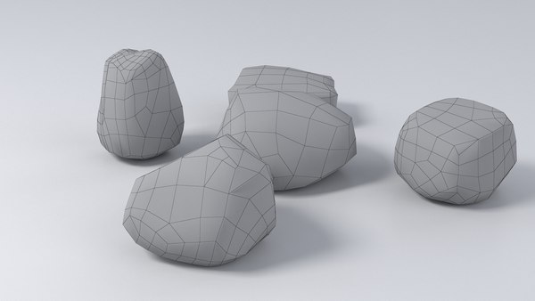 Cartoon Stones Pack 3D - TurboSquid 1904034