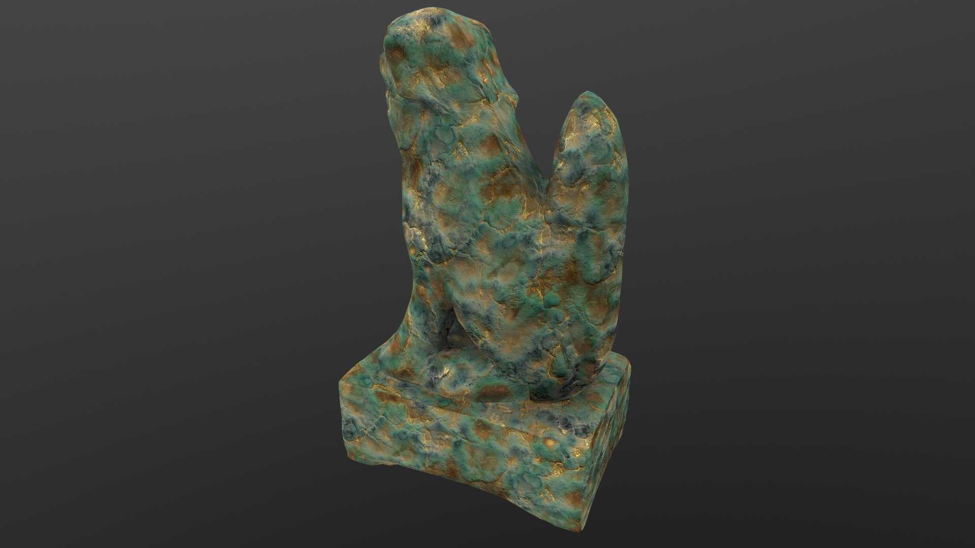 Dog Statue AR VR PBR Lowpoly With Game Ready 3D - TurboSquid 2079301