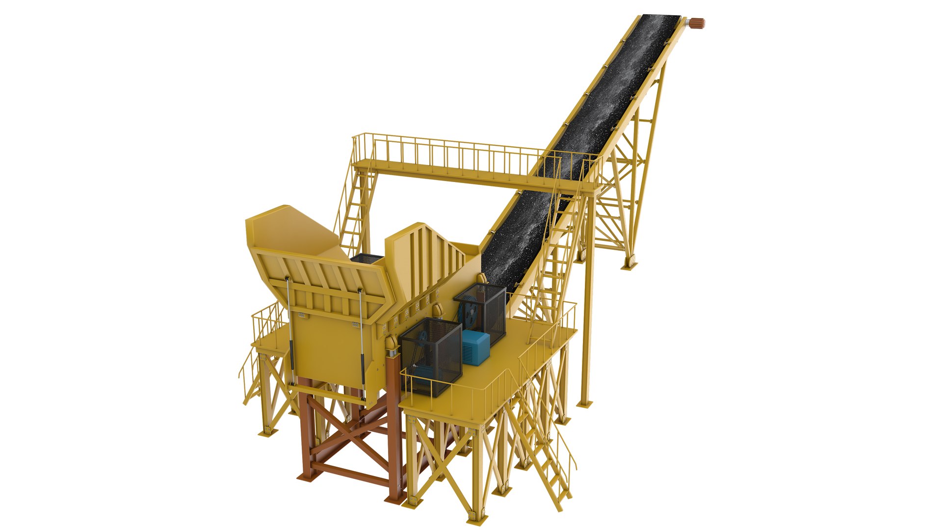 Crusher Machines Collection 2 3D Model - TurboSquid 2302404