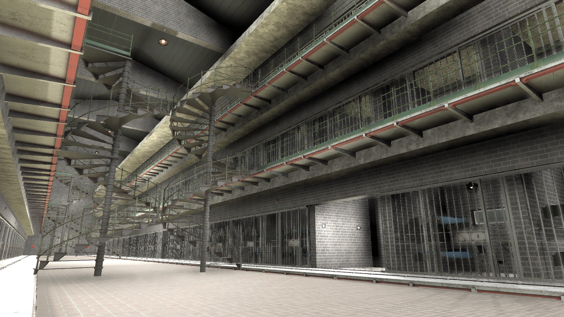 3D big - prison building model - TurboSquid 1439837