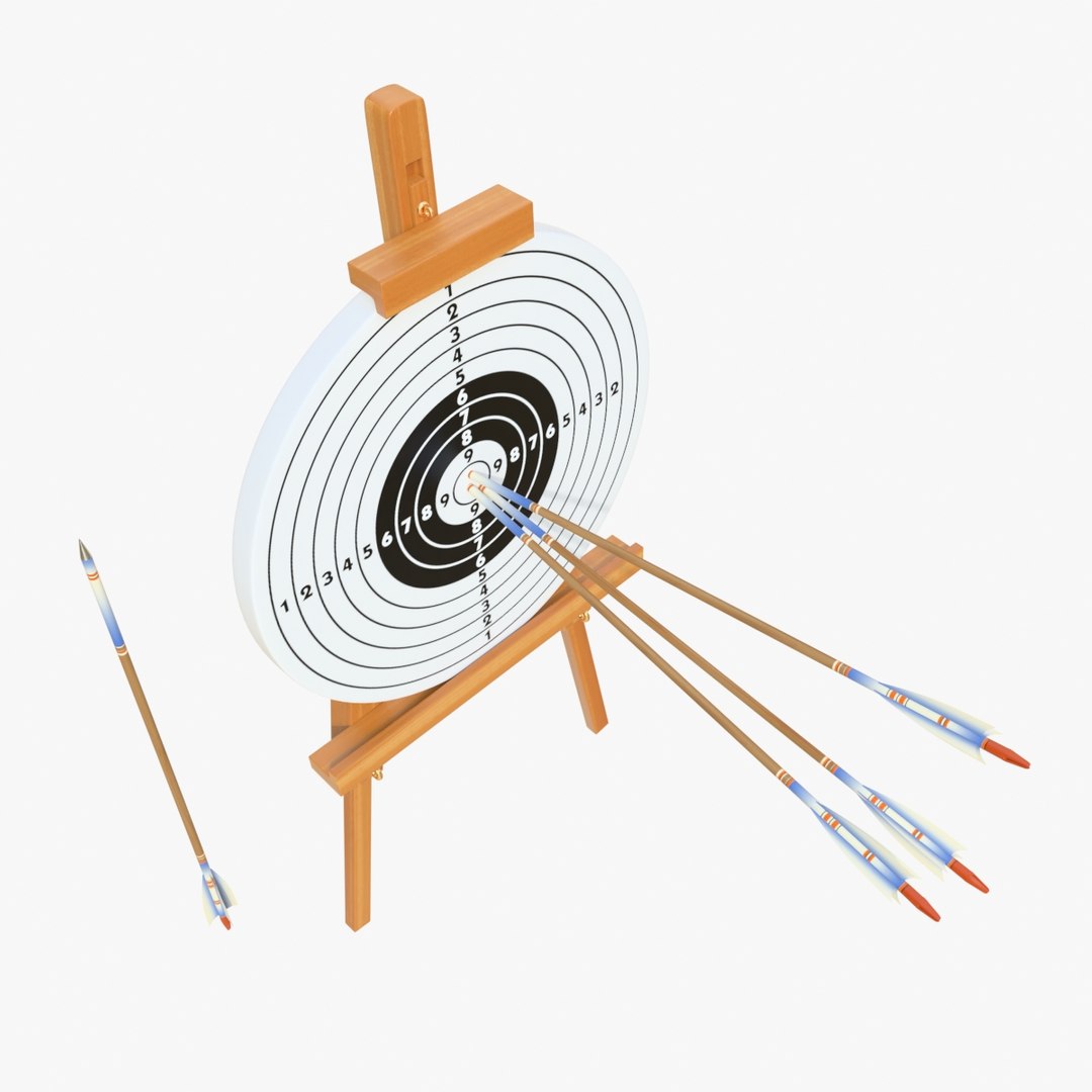 3D Target Arrows - TurboSquid 1216324