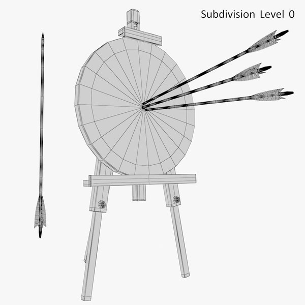 3D target arrows - TurboSquid 1216324
